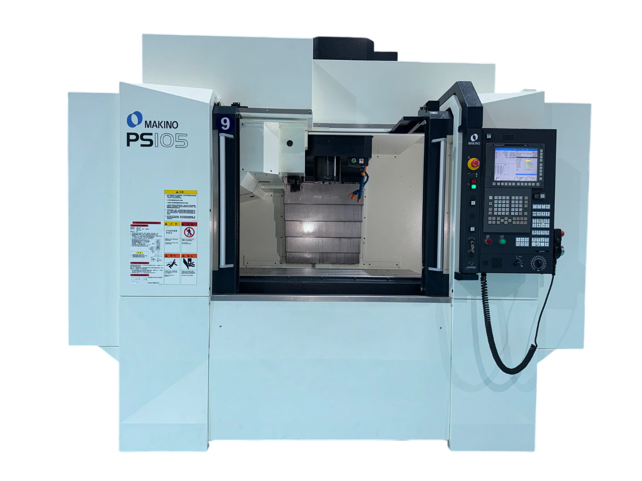 Вертикальный фрезерный 3-х осевой обрабатывающий центр Makino PS105 ...